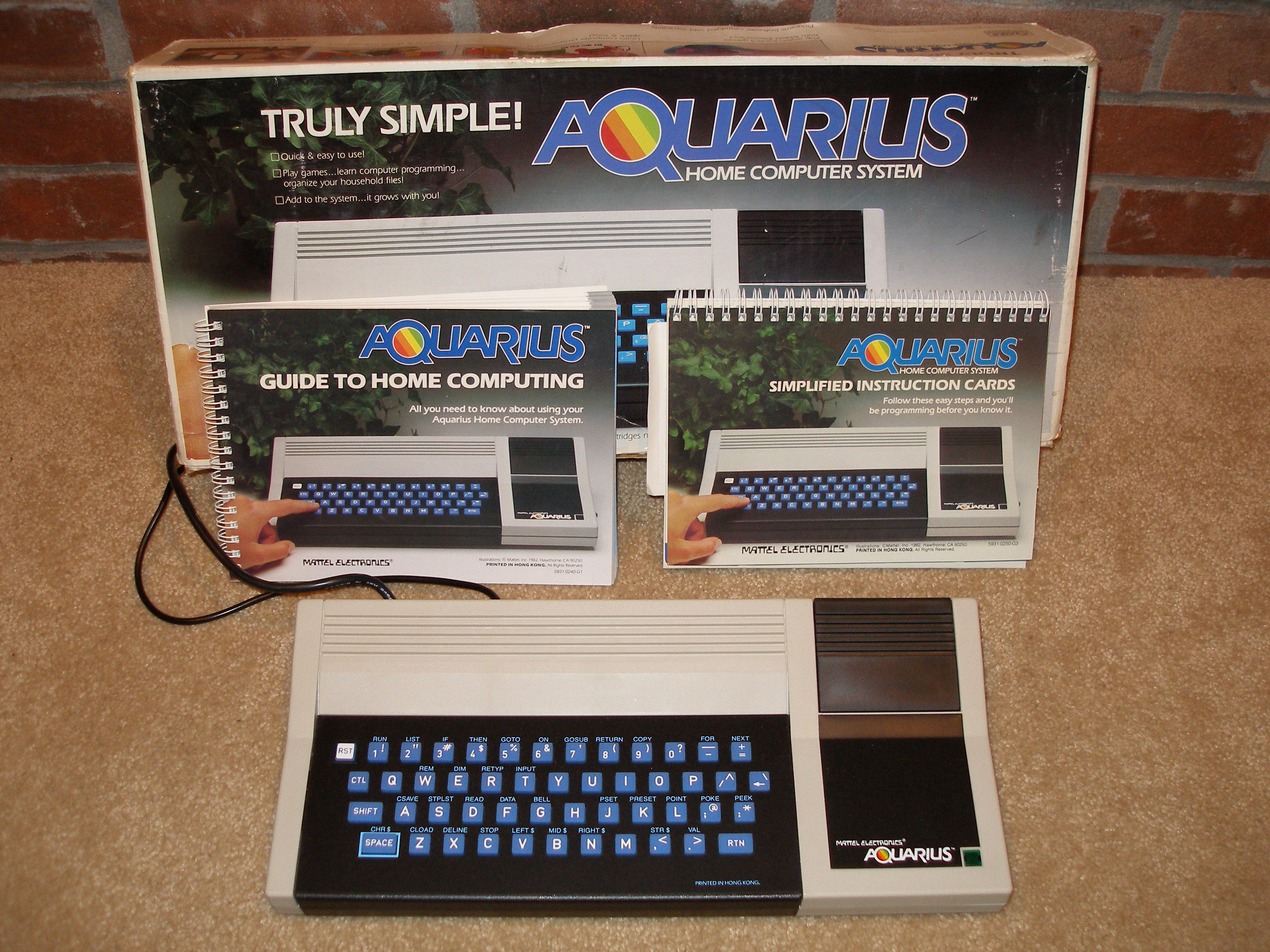 FS: Mint condition Mattel Aquarius - complete - Buy, Sell, and Trade ...